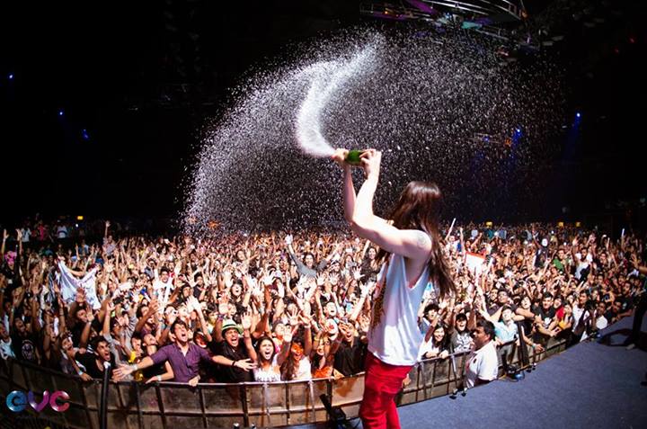 Sherp Review: EVC Launch Party with Steve Aoki - Sherpa Land
