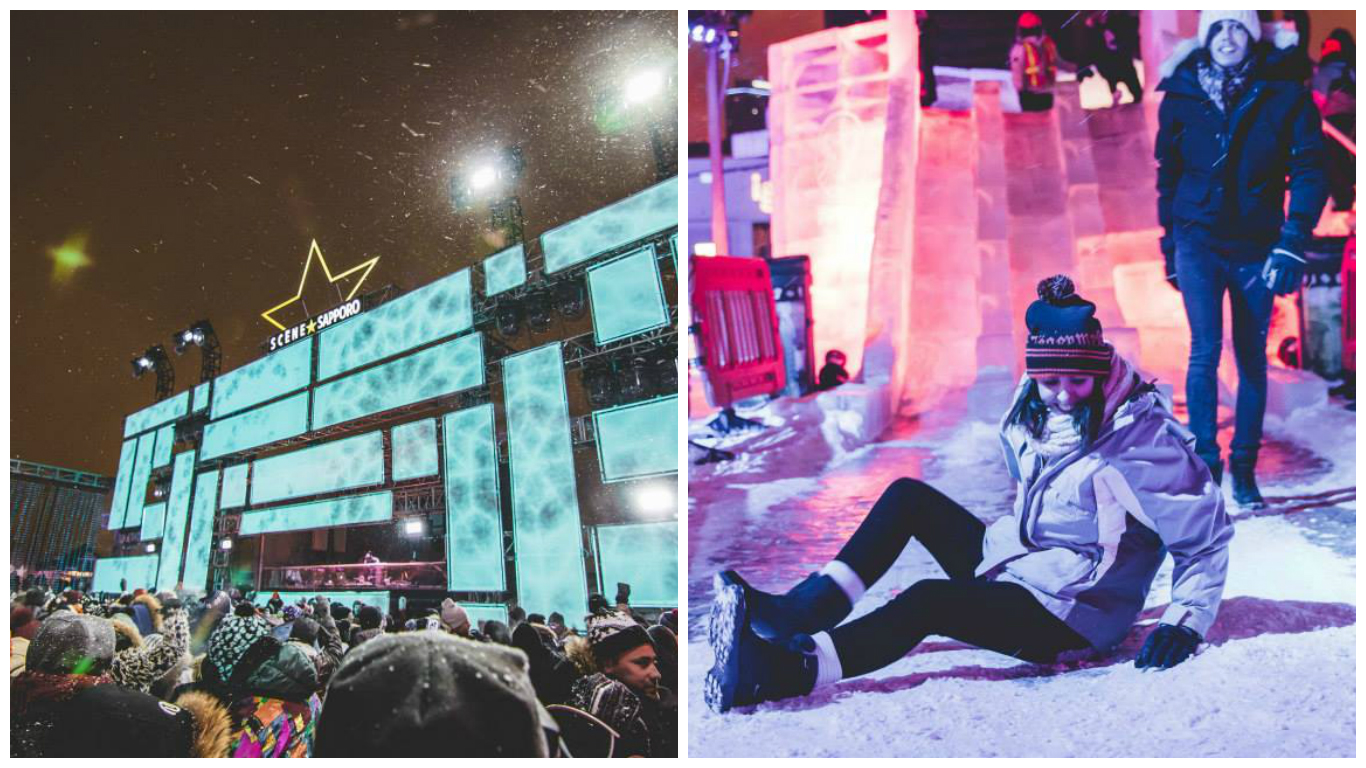 Music Among Giant Ice Sculptures : Igloofest Is Like No Other Festival ...