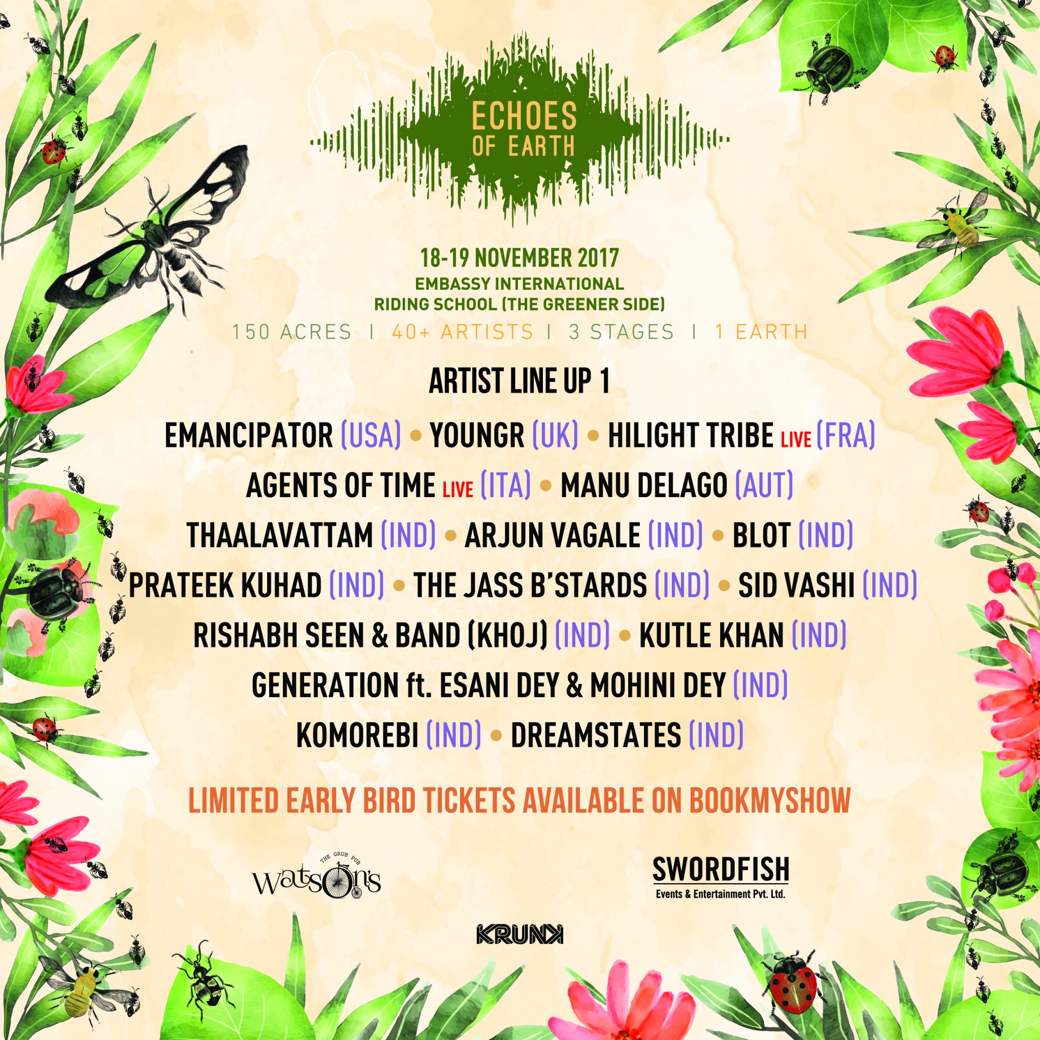 Head To Bangalore This November As Echoes of Earth Festival Is Back ...