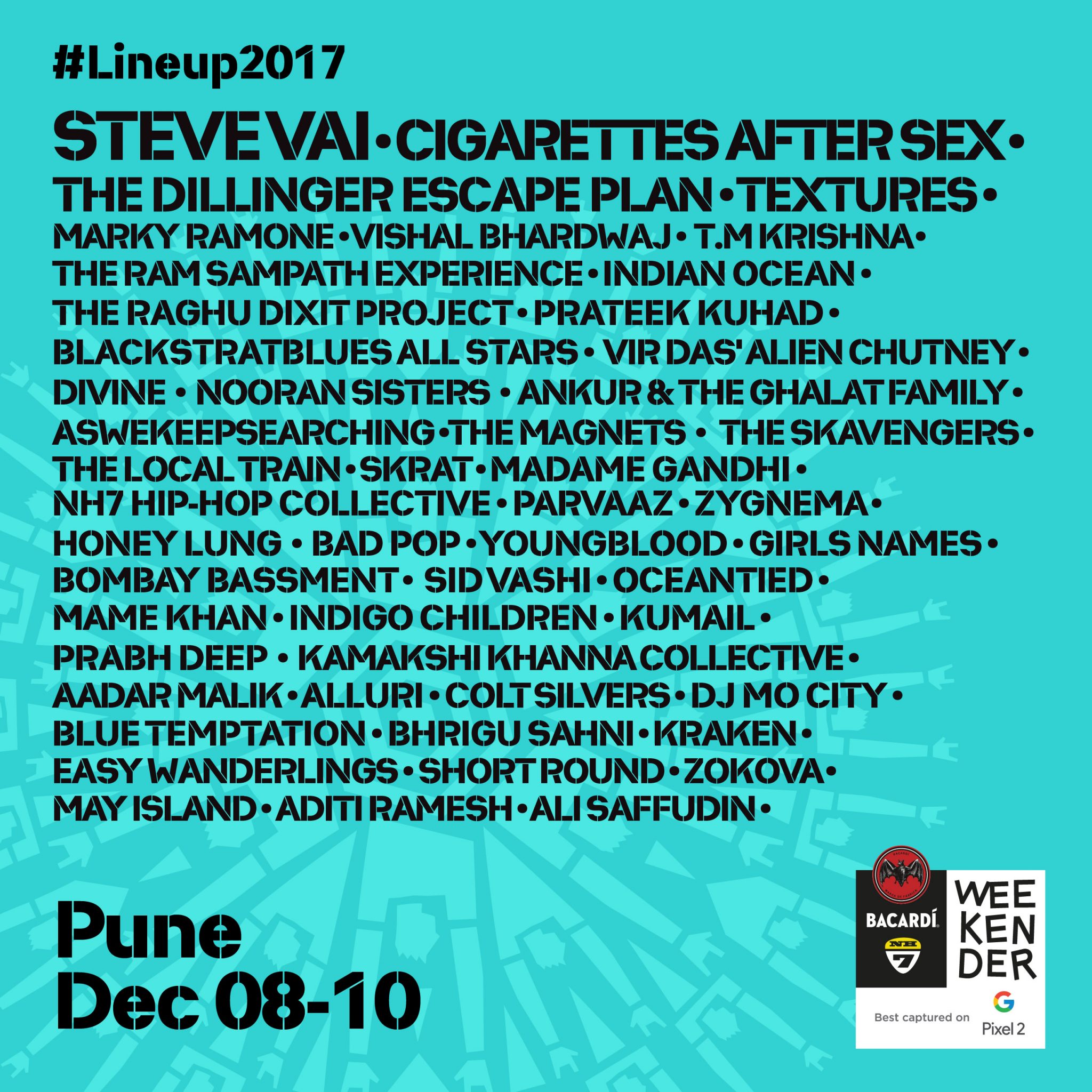 Head To Pune This December As Bacardi NH7 Weekender Reveals A Stellar ...